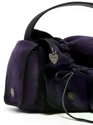 Acne Studios Heart-charm Shoulder Bag - Purple