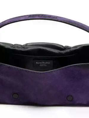 Acne Studios Heart-charm Shoulder Bag - Purple