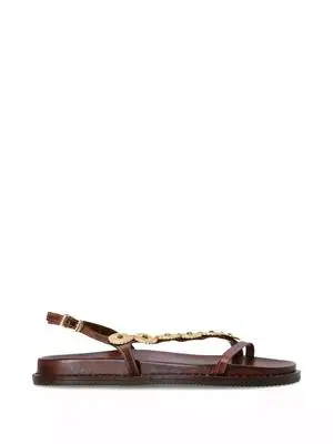 KOTRIS SANDALS Embellished Flat Sandals