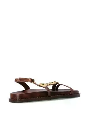 KOTRIS SANDALS Embellished Flat Sandals