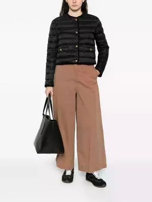 Moncler Bouclé-trim Jacket