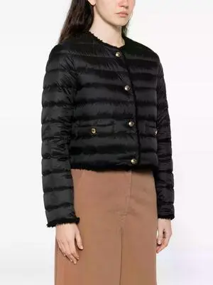 Moncler Bouclé-trim Jacket