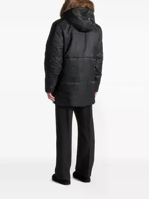 Manière De Voir Faux-fur Trim Parka Coat