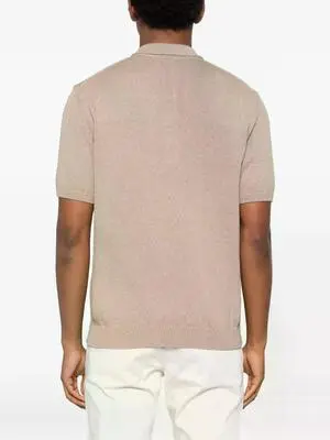 Eleventy Knitted Polo Shirt
