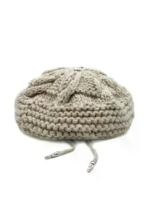 Chrome Hearts Cashmere Beret - Neutrals