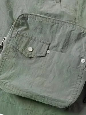 SPOONYARD Zip-pockets Cargo Shorts