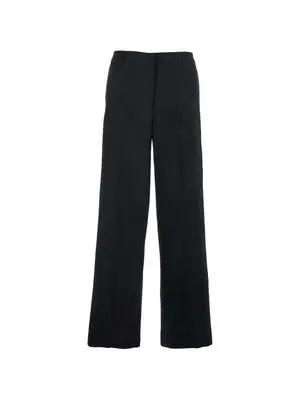 PT TORINO Straight Trousers - Black