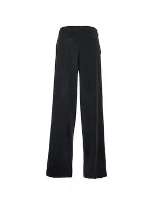 PT TORINO Straight Trousers - Black