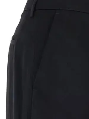 PT TORINO Straight Trousers - Black