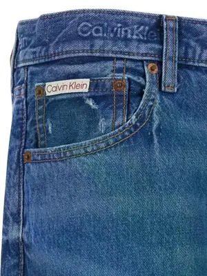 Calvin Klein Logo-patch Regular Fit Jeans
