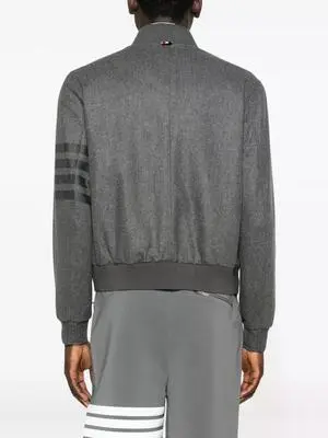 Thom Browne Stripe-detail Bomber Jacket
