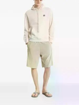 Maison Kitsuné Fox-head Hoodie - Neutrals