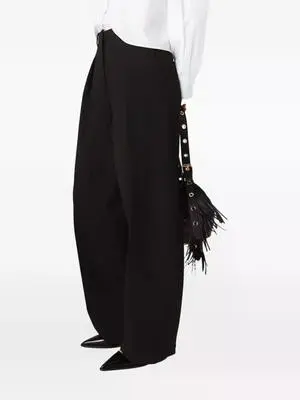 Maje Pleated Trousers - Black