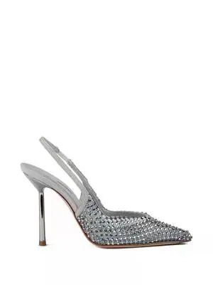 Le Silla Embellished Slingback Heels