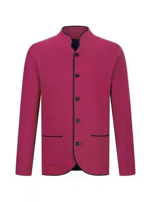 Shanghai Tang Reversible Five-button Cardigan