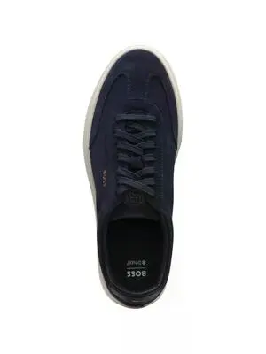 BOSS Kieran Suede Sneakers - Blue