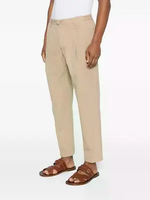 BRIGLIA 1949 Front-pleat Trousers - Neutrals