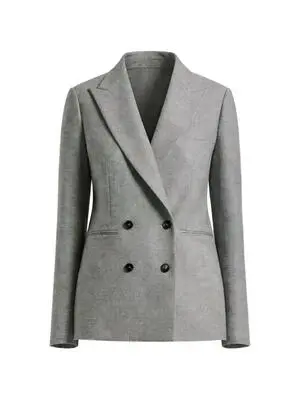 Peserico Pocket Double-breasted Blazer