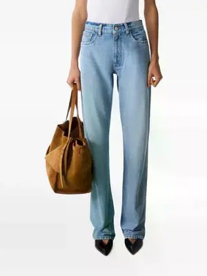 Coperni Five-pocket Straight-leg Jeans - Blue