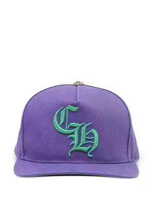 Chrome Hearts Embroidered Trucker Hat - Purple