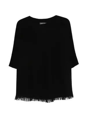 PHILO-SOFIE Fringed-hem Sweater