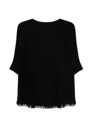 PHILO-SOFIE Fringed-hem Sweater