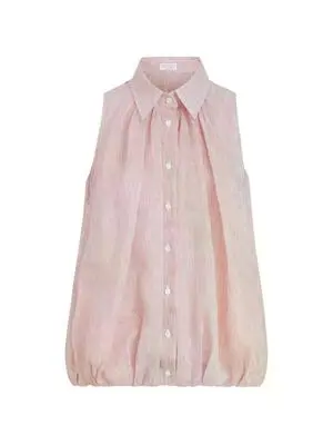 Brunello Cucinelli Sleeveless Shirts For Women