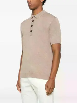 Eleventy Knitted Polo Shirt