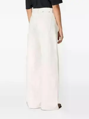 GOLDEN GOOSE Wide-leg Jeans - Neutrals