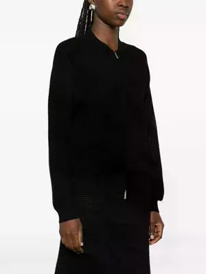 P.a.r.o.s.h Zip-up Cardigan - Black