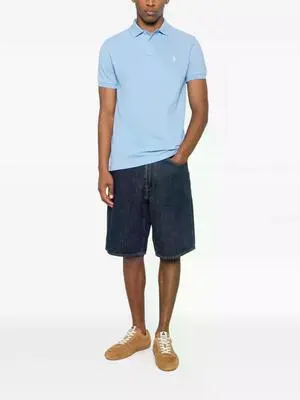Polo Ralph Lauren Short-sleeve Piqué Polo Shirt - Blue