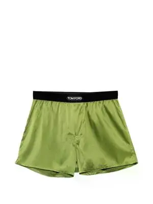TOM FORD Elasticated Boxers - Green