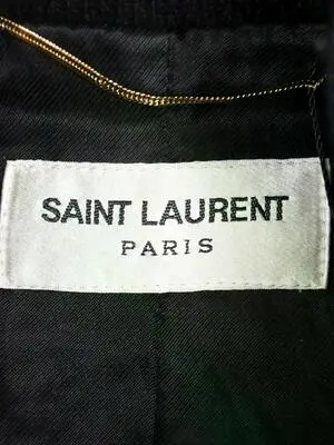 Saint Laurent Striped Bomber Jacket