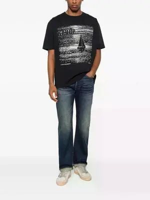 Rhude Graphic-print T-shirt - Black