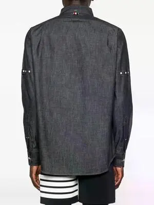 Thom Browne Logo-patch Shirt