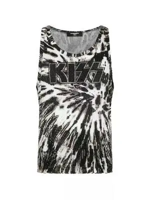 Men's Men's Tie-dye Tank Tops