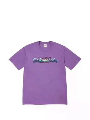 Supreme Tag T-shirt - Purple