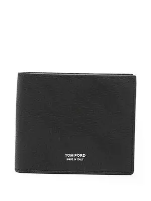 TOM FORD Logo-print Wallet - Black