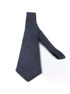 Dolce & Gabbana Pointed-tip Silk Neck Tie - Blue