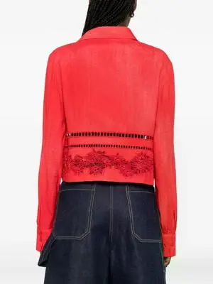Ermanno Scervino Lace-insert Shirt