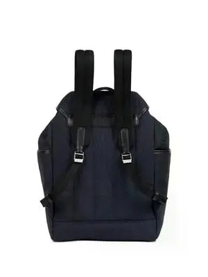 Etro Pegaso Logo Backpack - Blue