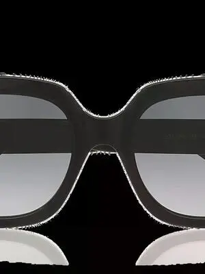 Gucci Geometric-frame Sunglasses