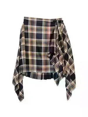 Alexander McQueen Tartan Skirt
