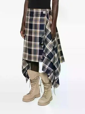 Alexander McQueen Tartan Skirt