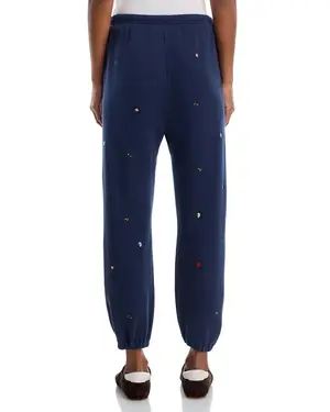 The Great. Stadium Sweatpants - Navy