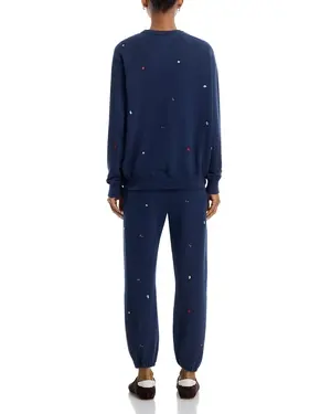The Great. Stadium Sweatpants - Navy