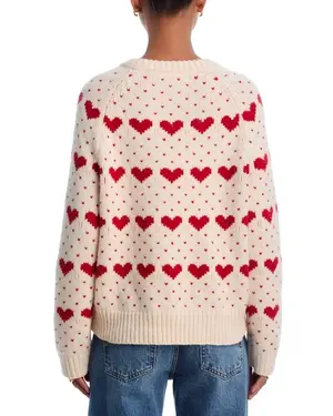 The Great. The Heart Crewneck Sweater