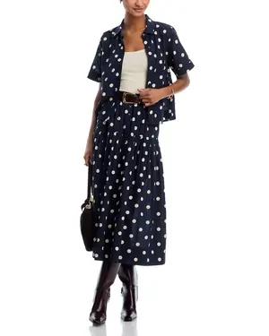 The Great. The Messenger Polka Dot Top