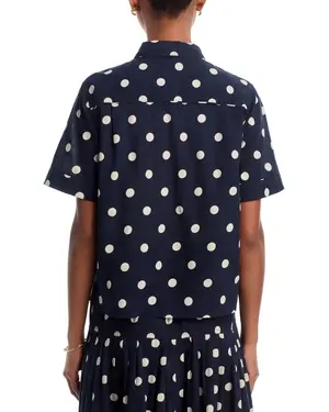 The Great. The Messenger Polka Dot Top