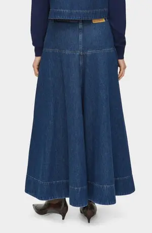ALIGNE Liza Denim Maxi Skirt